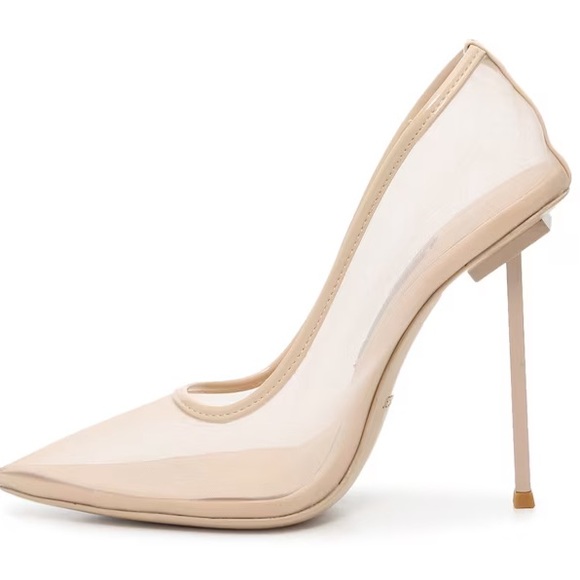 Jessica Rich | Shoes | Nwt Jessica Rich Mesh Beige Nude Pointed Toe ...